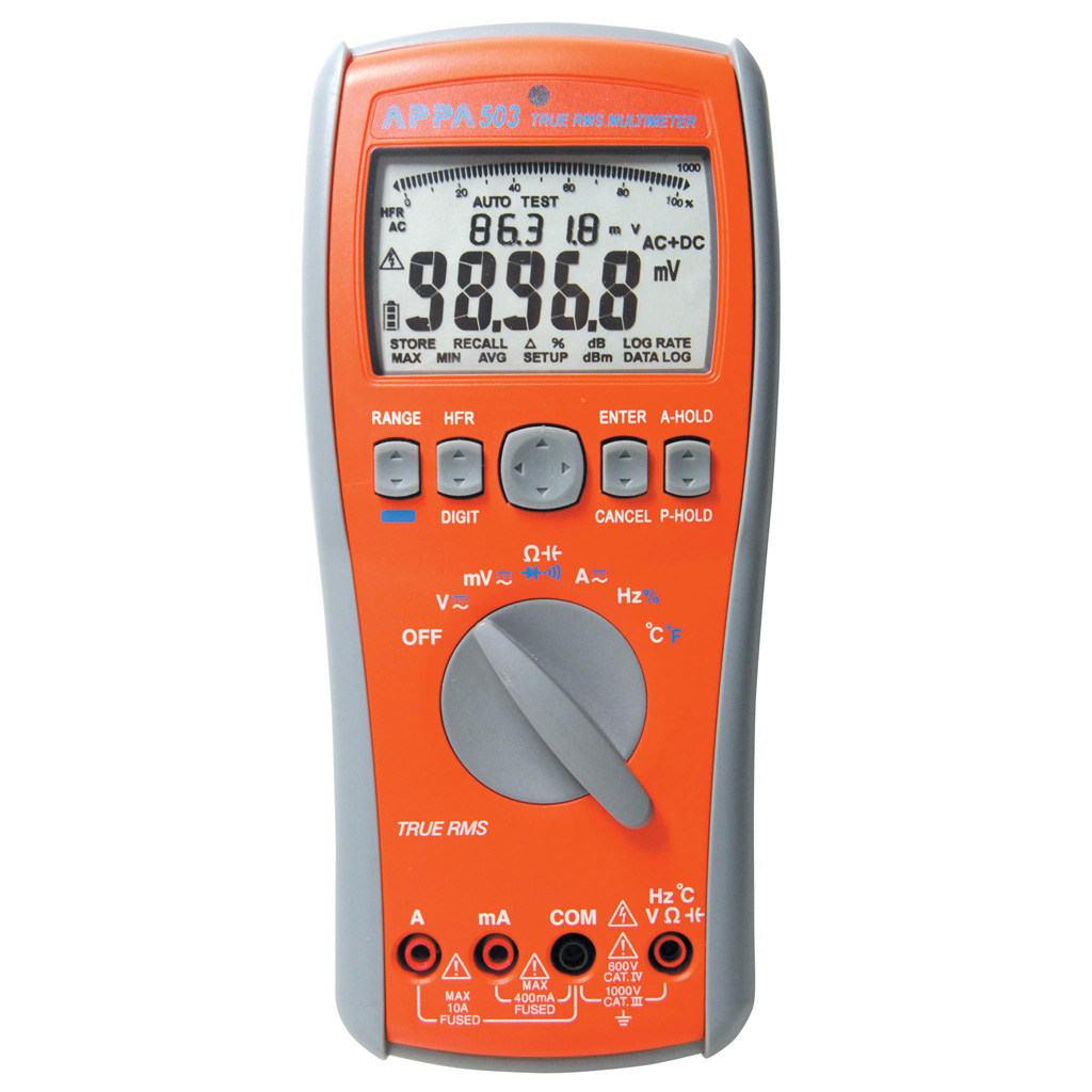 مولتی متر دیجیتال با قابلیت اتصال به کامپیوتر APPA 503N - ربات افزار